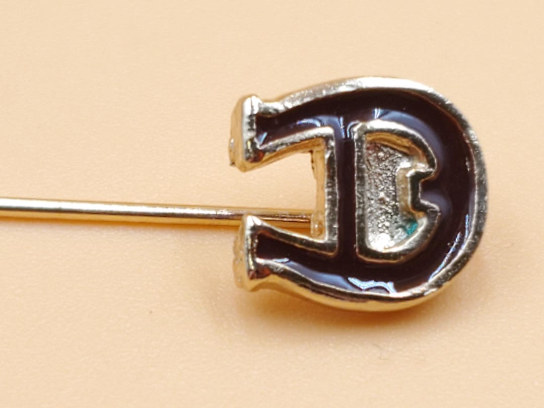 Vintage Etienne Aigner Enamel Logo Stick Pin - Etsy