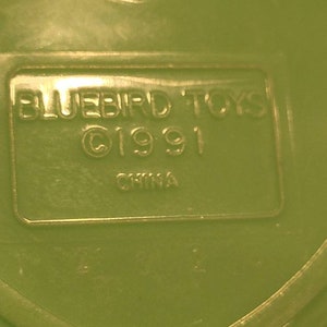 Vintage Bluebird Polly Pocket Bedtime Ring and Teal Heart Ring Case ...