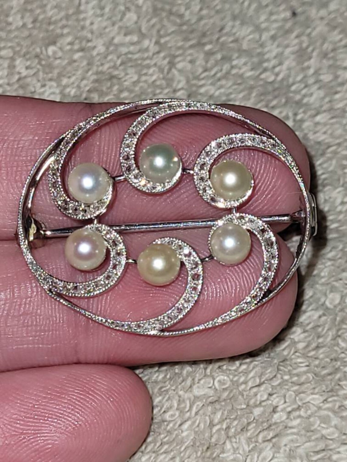 AMAZING 1930's Authentic Cartier Paris Art Deco Platinum | Etsy