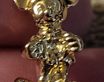 Mickey Mouse Gold Pin - Etsy