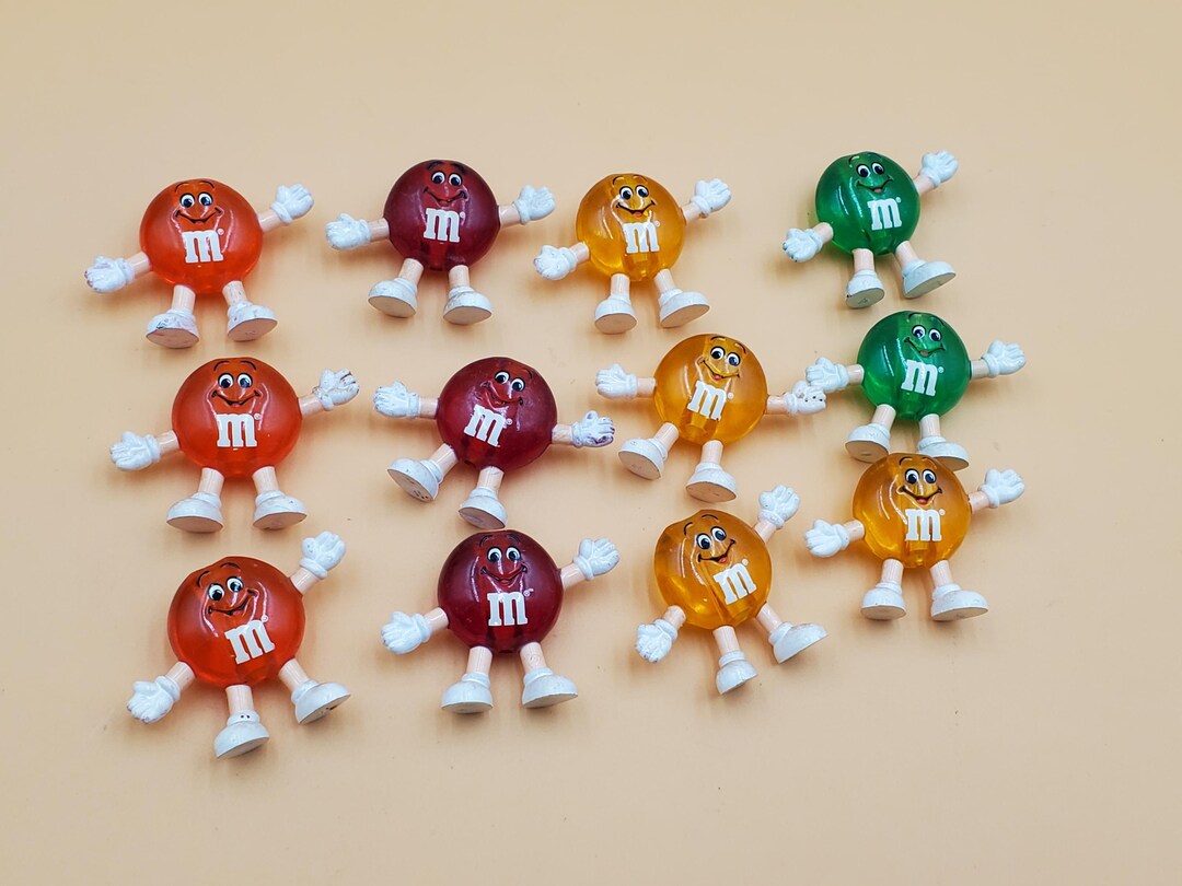 Vintage M&m's Candy Characters String Light Covers, Set of 12 - Etsy