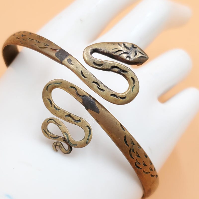 Snake Arm Cuff - Etsy