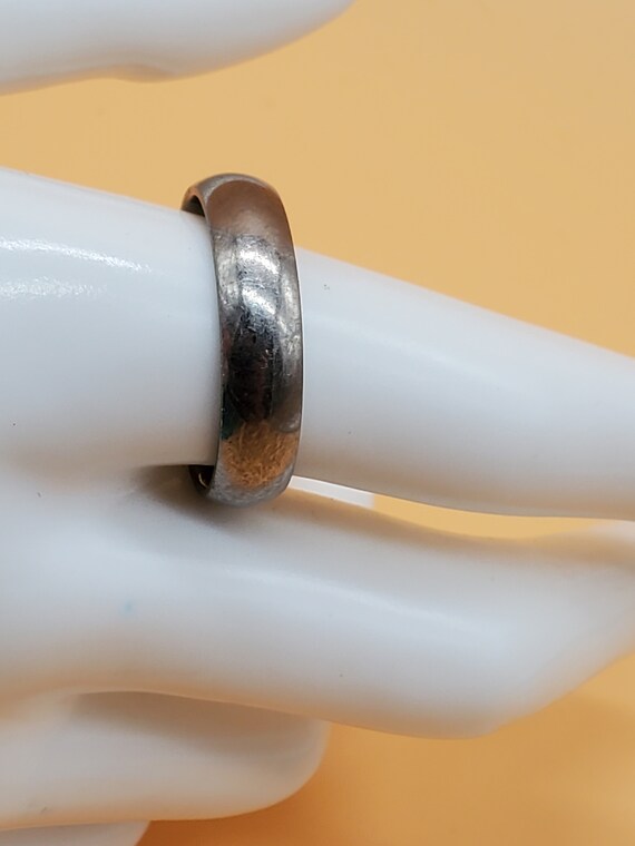 M&B titanium men's band ring - Gem