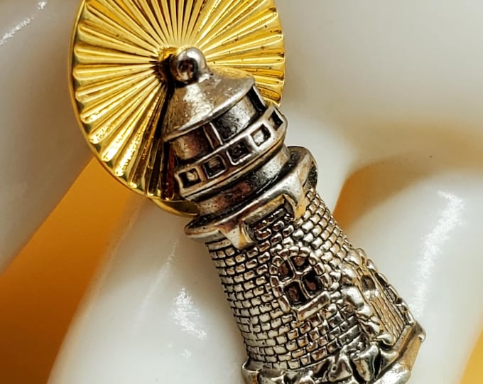 Vintage Avon Lighthouse Pin - Etsy