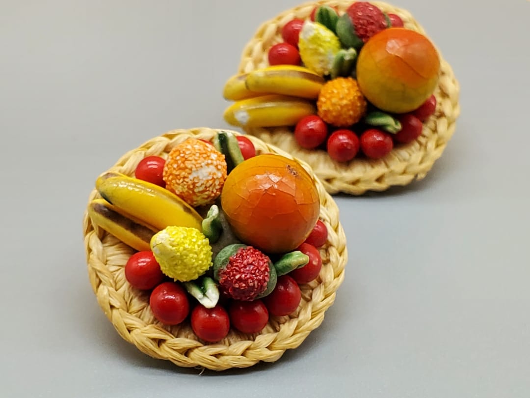 Vintage Made in Western Germany Fruit Salad Clip on Earrings - Etsy