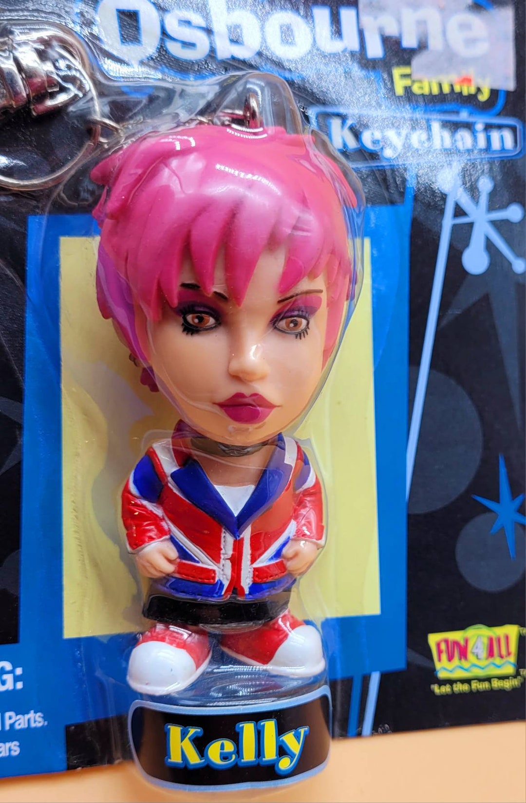 The Osbourne Family Kelly Keychain - Etsy