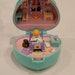Vintage Bluebird Polly Pocket Bedtime Ring and Teal Heart Ring - Etsy