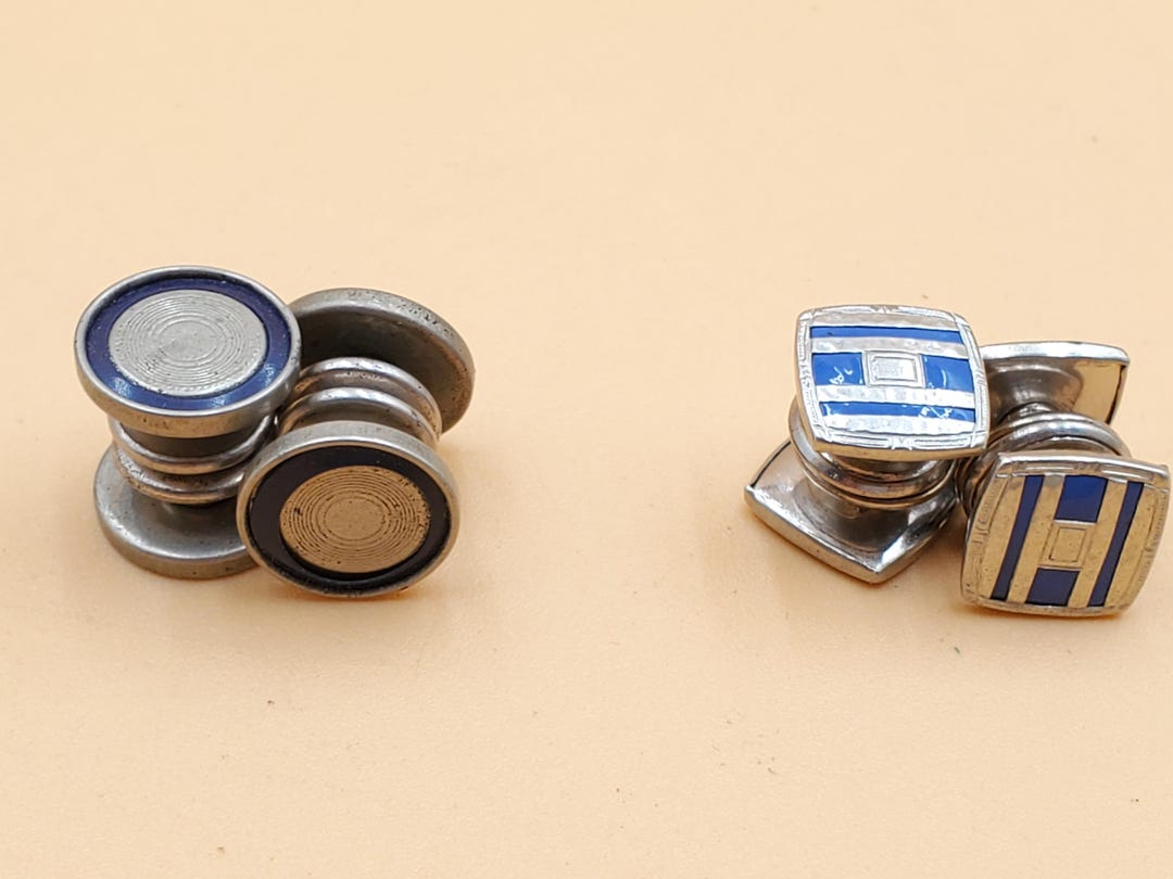 Vintage Kum A Part Art Deco Style Snap Cufflinks, Select Styles - Etsy