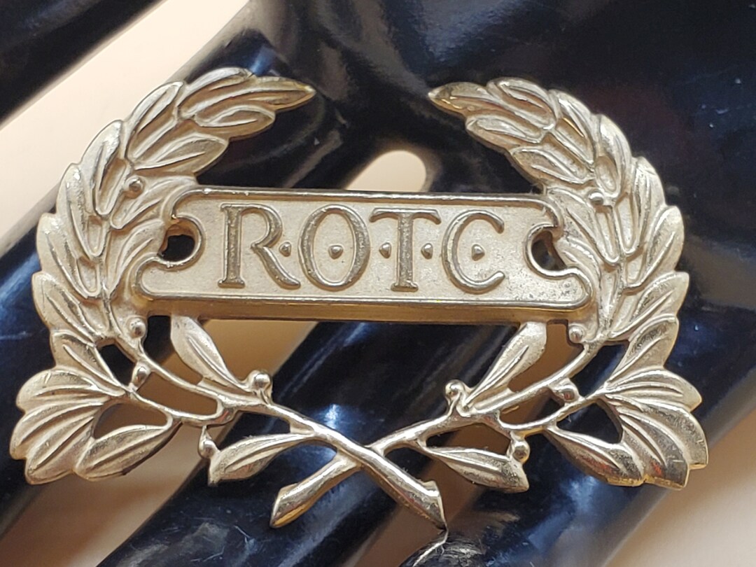 Vintage ROTC Insignia Pin - Etsy