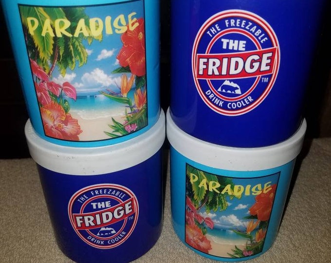 Four (4) the Fridge Freezable Drink Beverage Cooler Can Koozie by ...