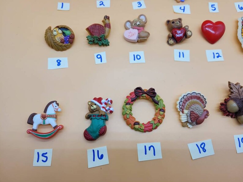 Pick a Hallmark Plastic Pin - Etsy