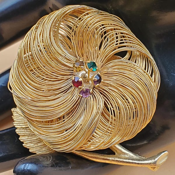 Wire Wrapped Brooch - Etsy