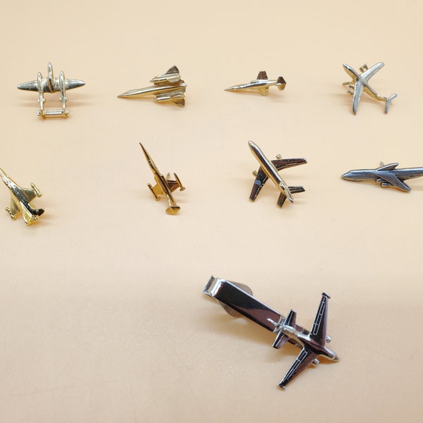 Airplane Tie Tack - Etsy
