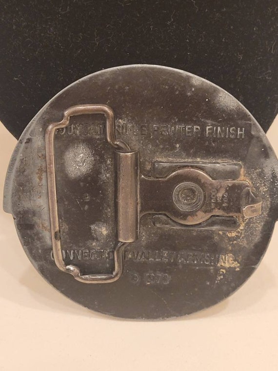 Vintage CVA belt buckle, Connecticut Valley Arms belt… - Gem