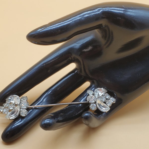 Rhinestone Stick Pin - Etsy