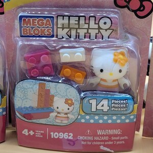 Hello Kitty Mega Bloks, Select Styles - Etsy