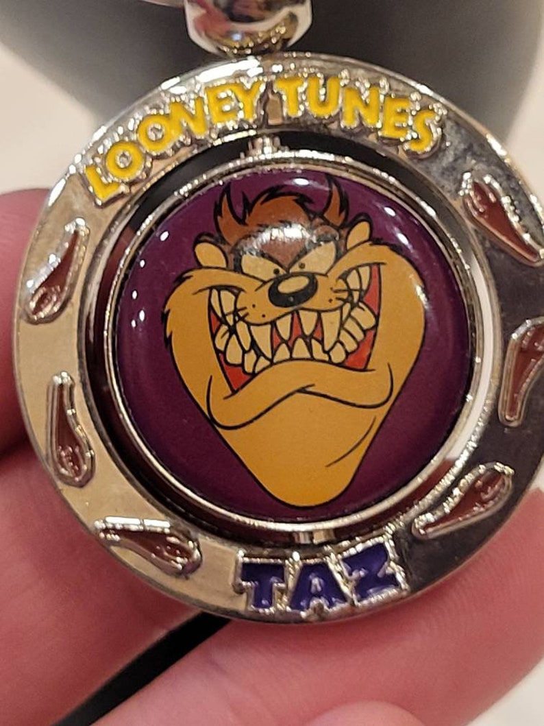 Vintage Warner Brothers Looney Tunes TAZ Spinning Center - Etsy