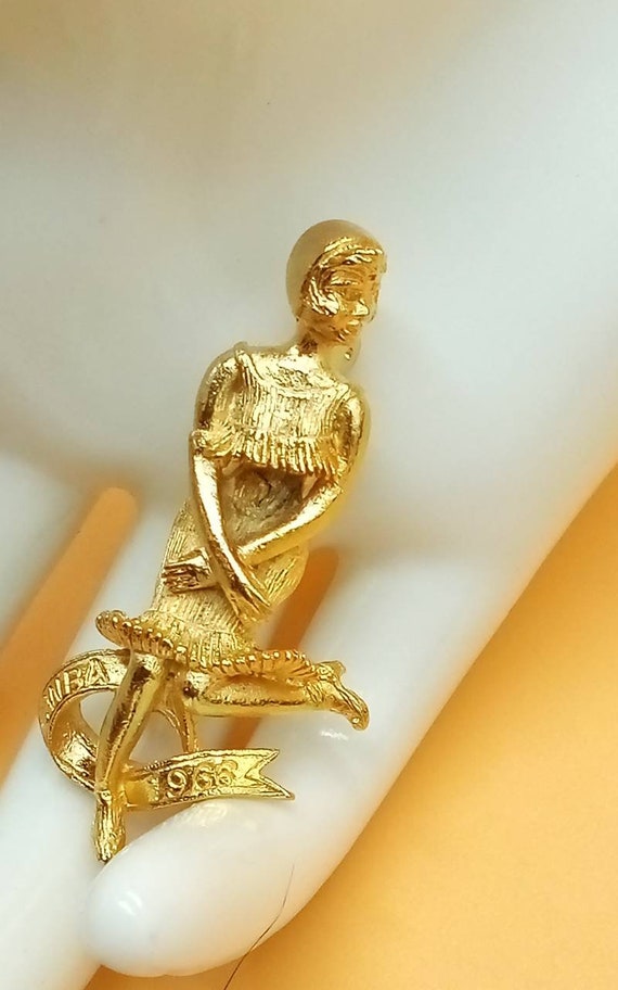 CWBA 1966 Signed Bowling League Mermaid Vintage Bowle… - Gem