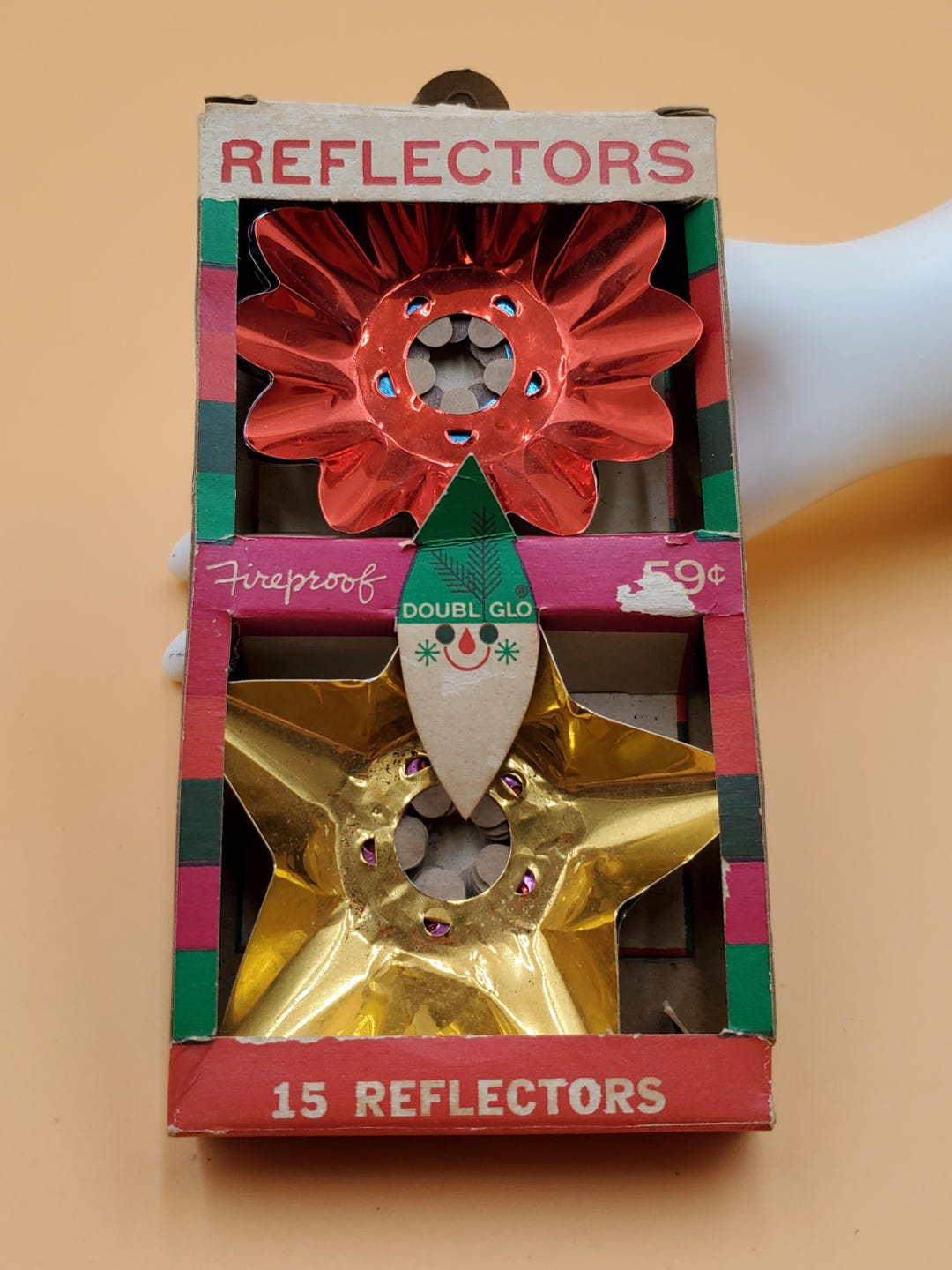 Vintage MCM 1960's Alumina Christmas Reflectors - Etsy