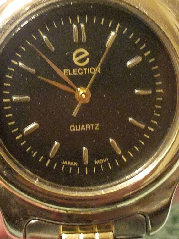 Vintage Election Quartz Japan Movement Stainless stee… - Gem