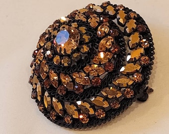 Made Austria Brooch - Etsy