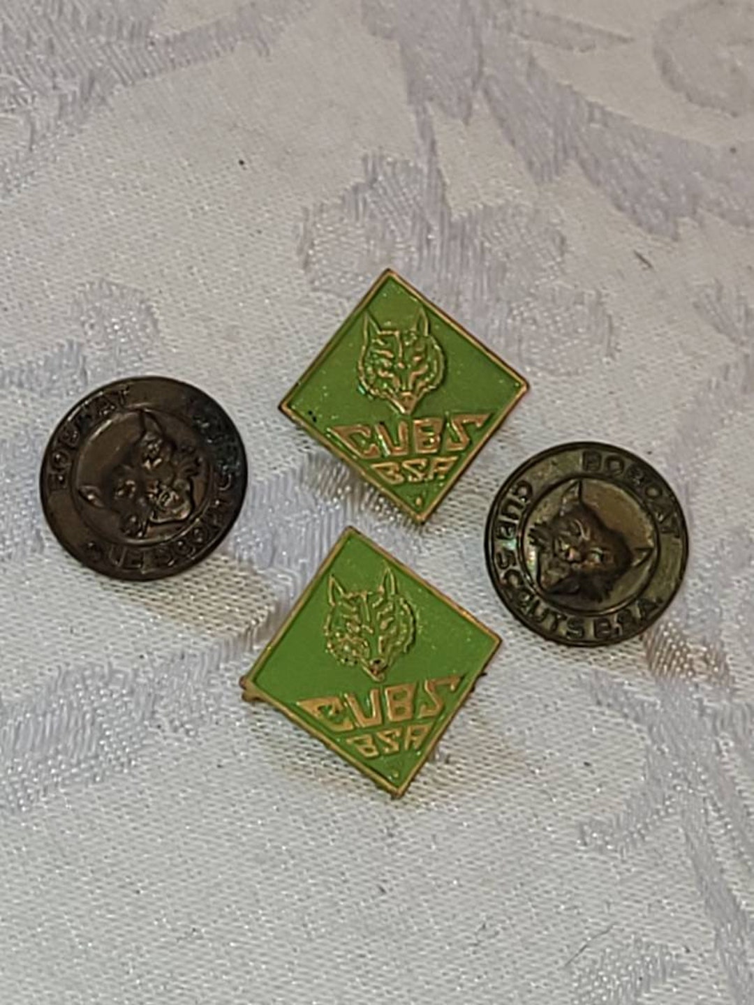 Vintage Assistant Cubmaster Pin, Lot of 4 - Etsy