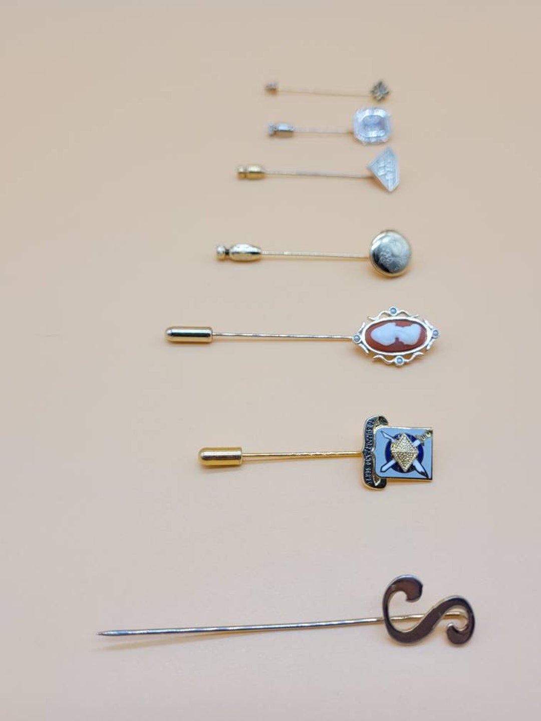 Vintage Stick Pin, Select Styles - Etsy