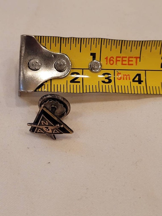 Vintage Sterling enamel NAA North America Aviation pin - Gem