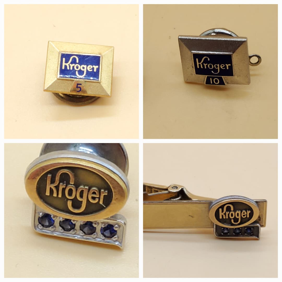Vintage Kroger Award Pin, Select Styles - Etsy