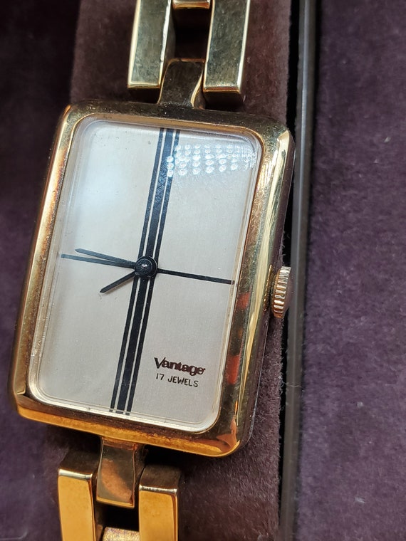 vintage VANTAGE 17 Jewel wind up watch with original … - Gem