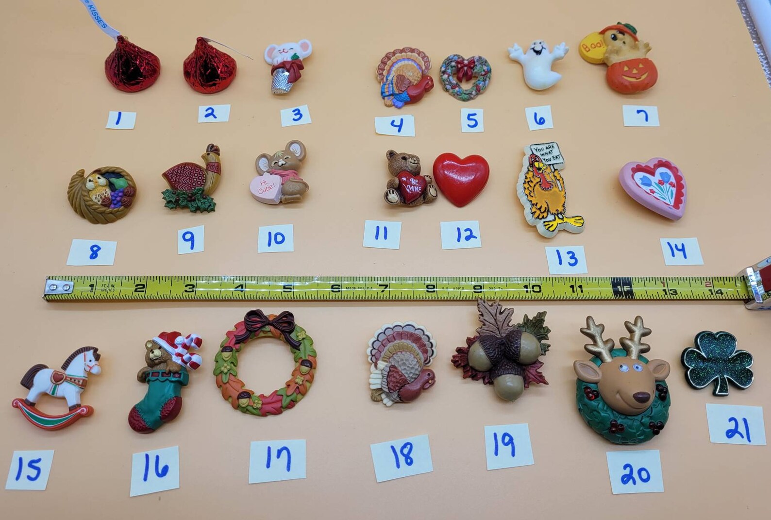 Pick a Hallmark Plastic Pin - Etsy