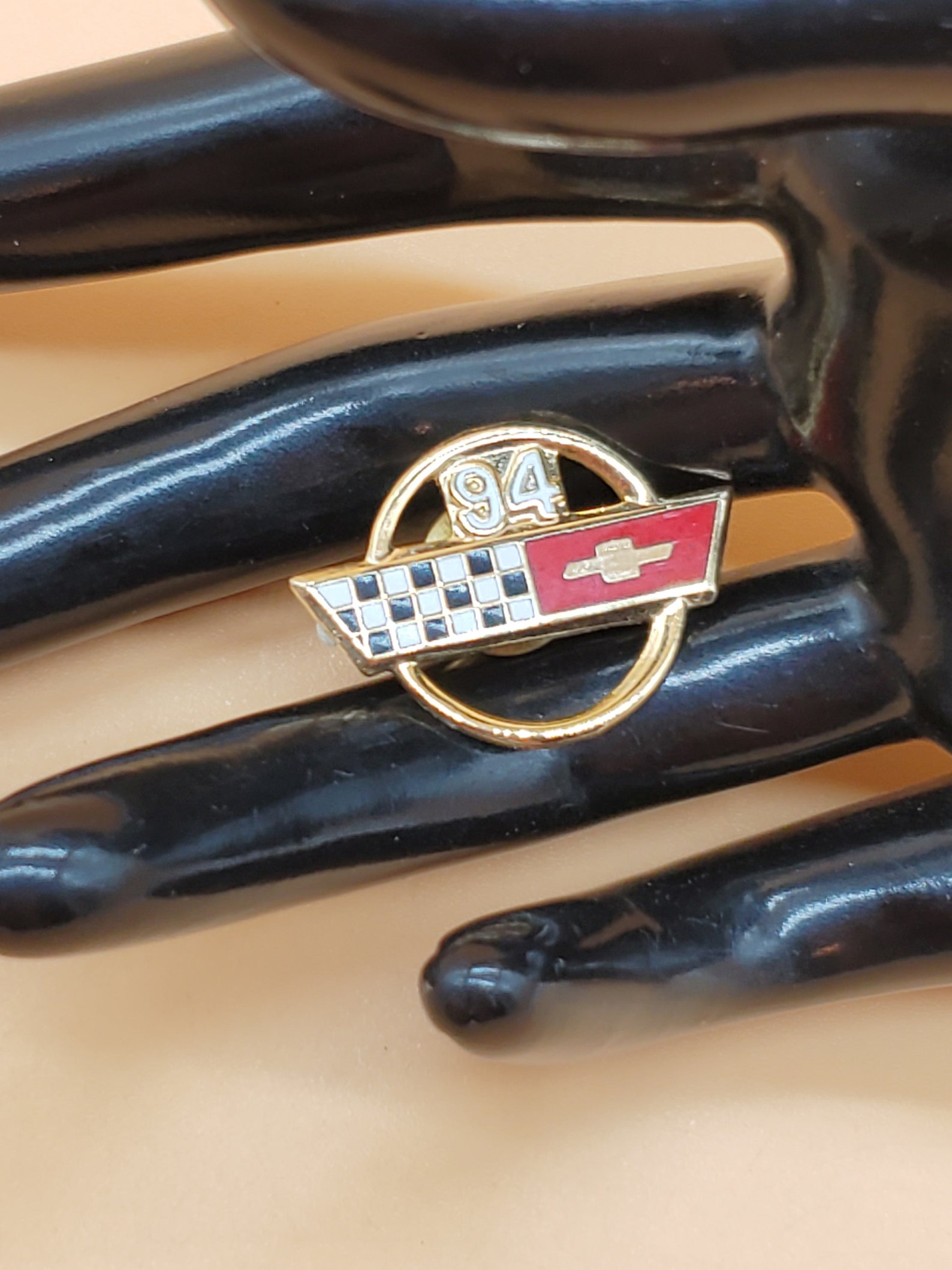 1994 Chevrolet Corvette Checkered Flag Pin - Etsy