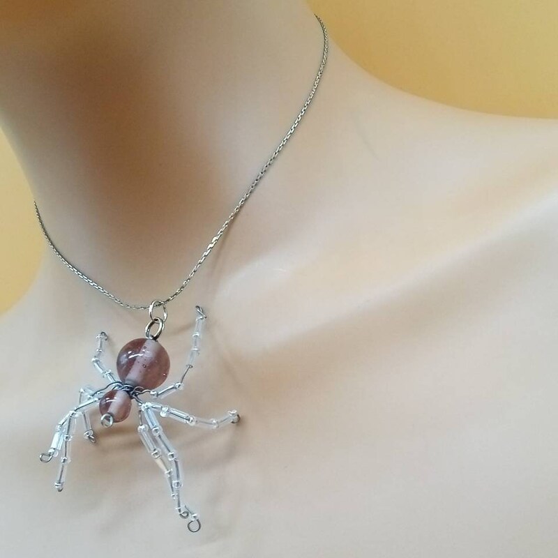 Glass Spider - Etsy