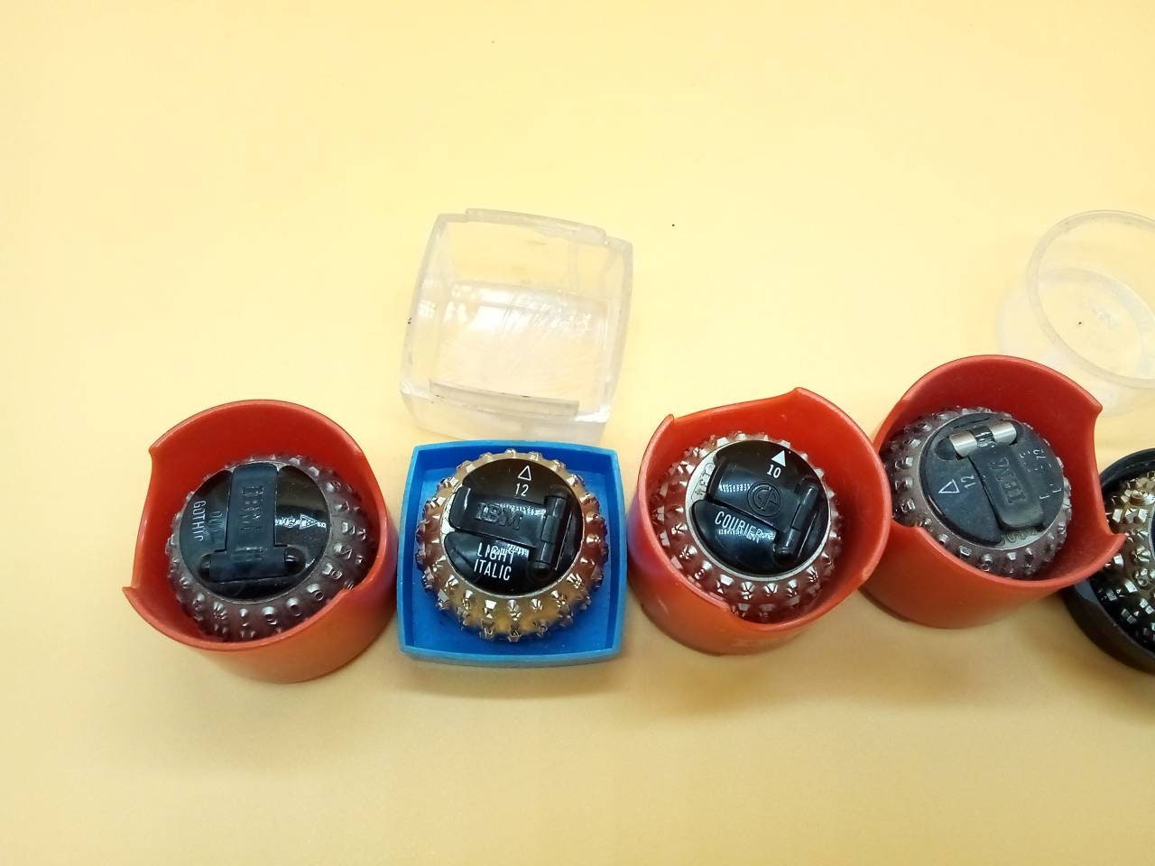 Vintage IBM Typewriter Character Ball Lot of 7 - Etsy