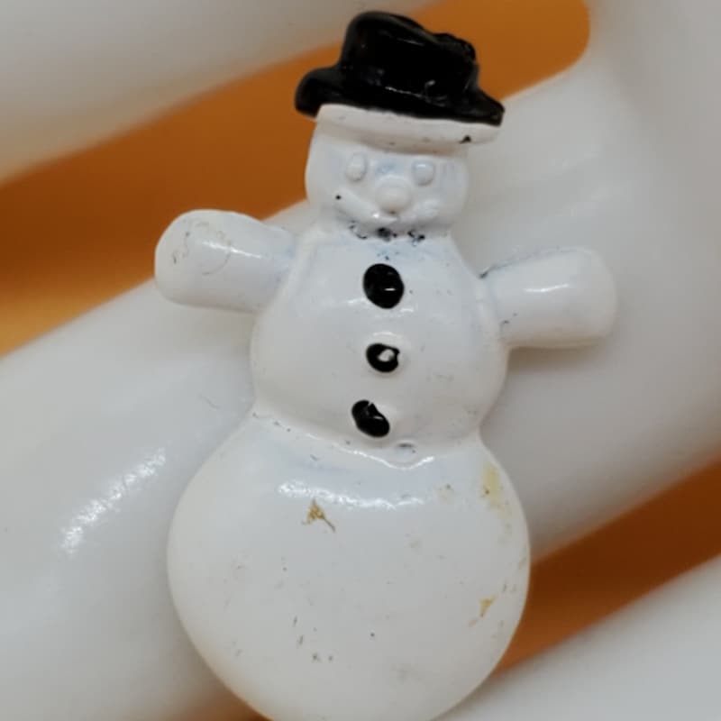 Snowman Pin - Etsy