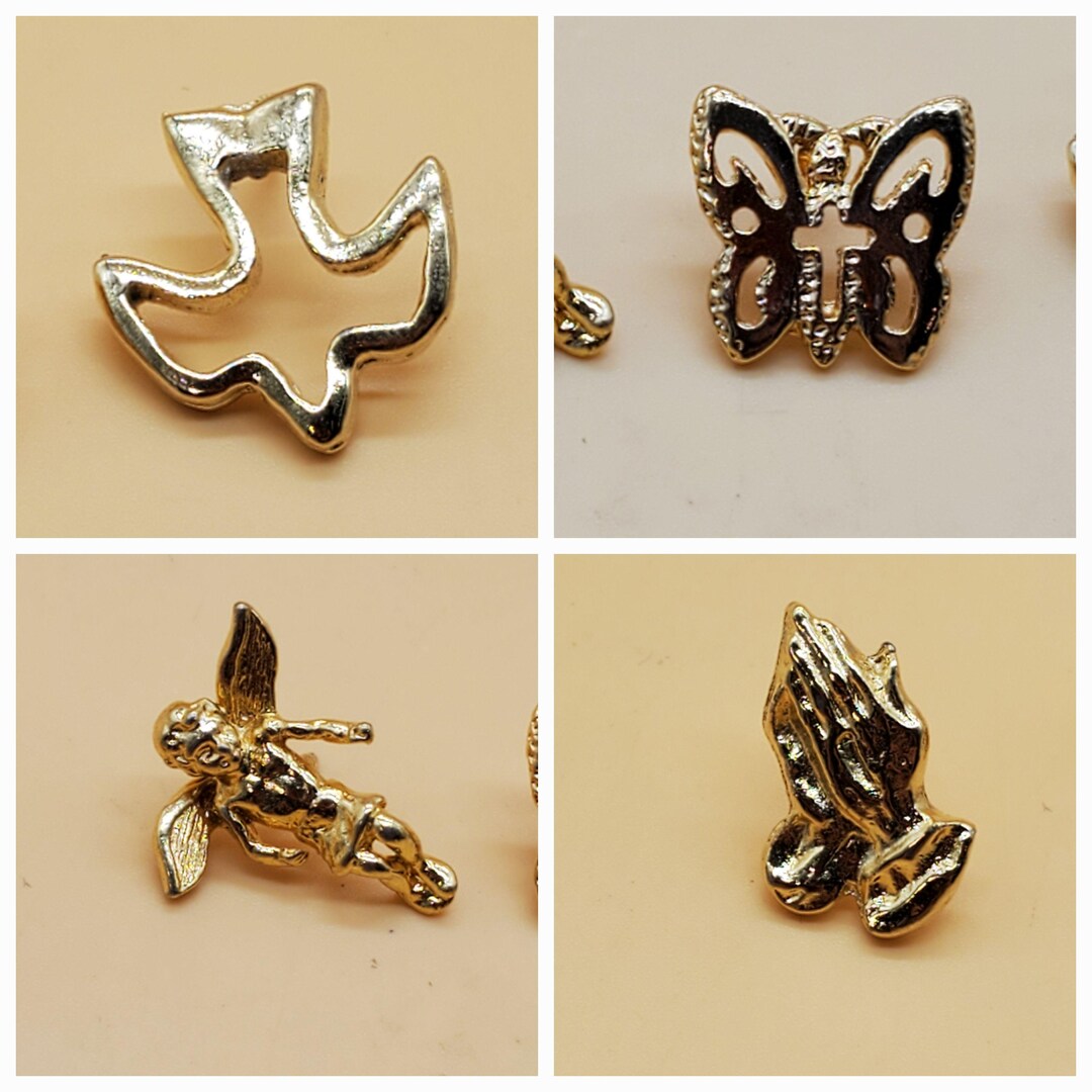 Vintage Religions, Church Lapel Pin, Select Styles - Etsy