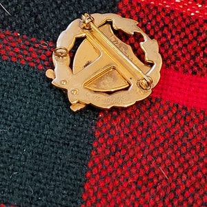 Vintage VFW Ladies Auxiliary 10k Gold Filled Enamel Pin - Etsy