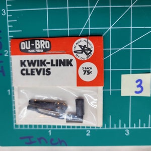 Vintage Du-bro RC Airplane Replacement Repair Parts, Select Styles, NOS ...