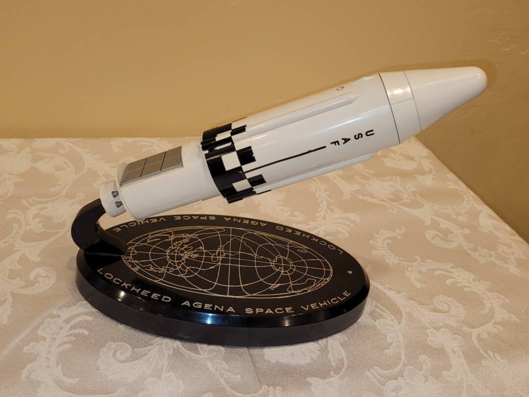 Vintage Lockheed Agena Space Vehicle Desktop Model, (#1) - Etsy