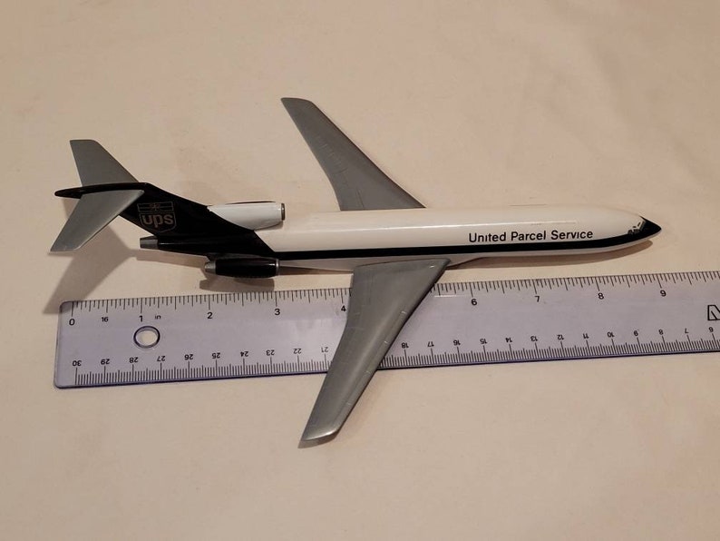 Vintage UPS B-727 Desktop Airplane Model No Base - Etsy
