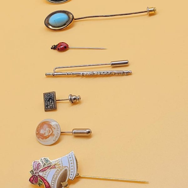 Vintage Stick Pin - Etsy