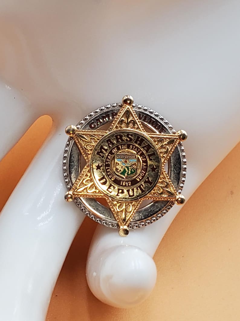 Camp Verde Arizona Deputy Marshall Lapel Pin - Etsy
