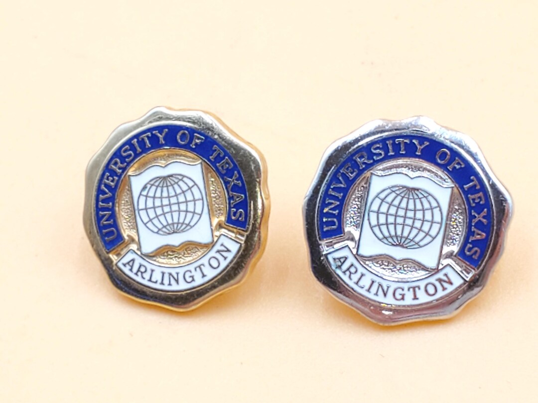 Vintage University of Texas Arlington Lapel Pin, Select Styles - Etsy