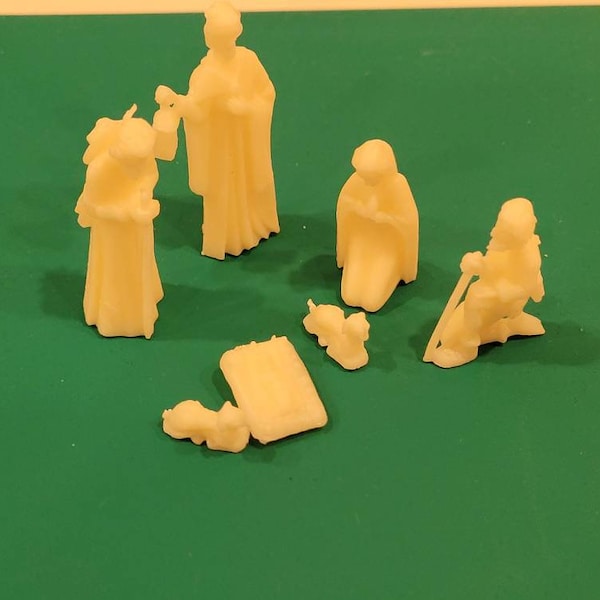 Plastic Nativity - Etsy