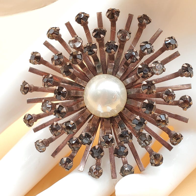 Chrysanthemum Brooch - Etsy