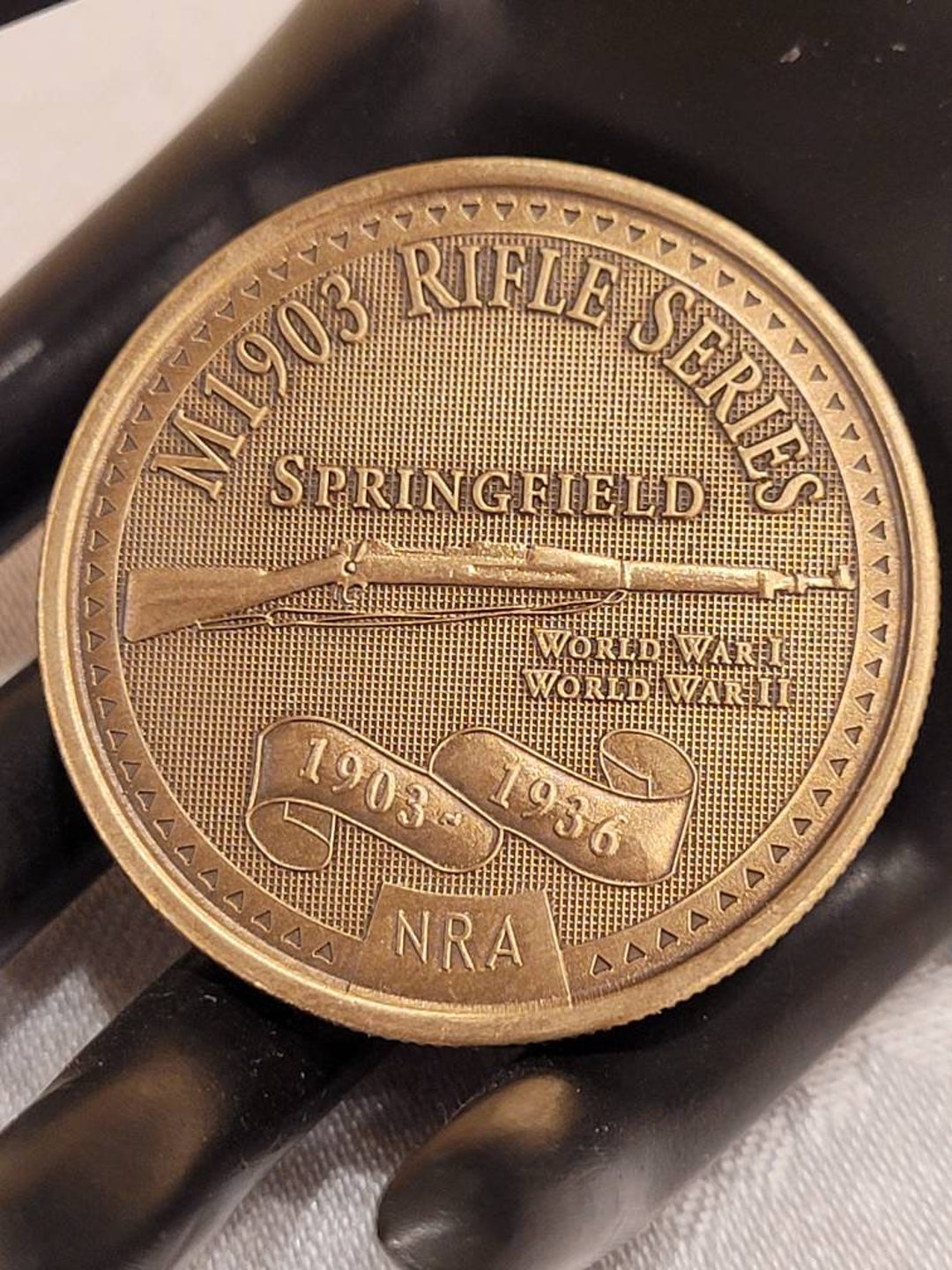NRA M1903 Springfield Rifle Series Coin - Etsy