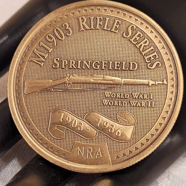 Springfield Rifle Series Coin - Etsy