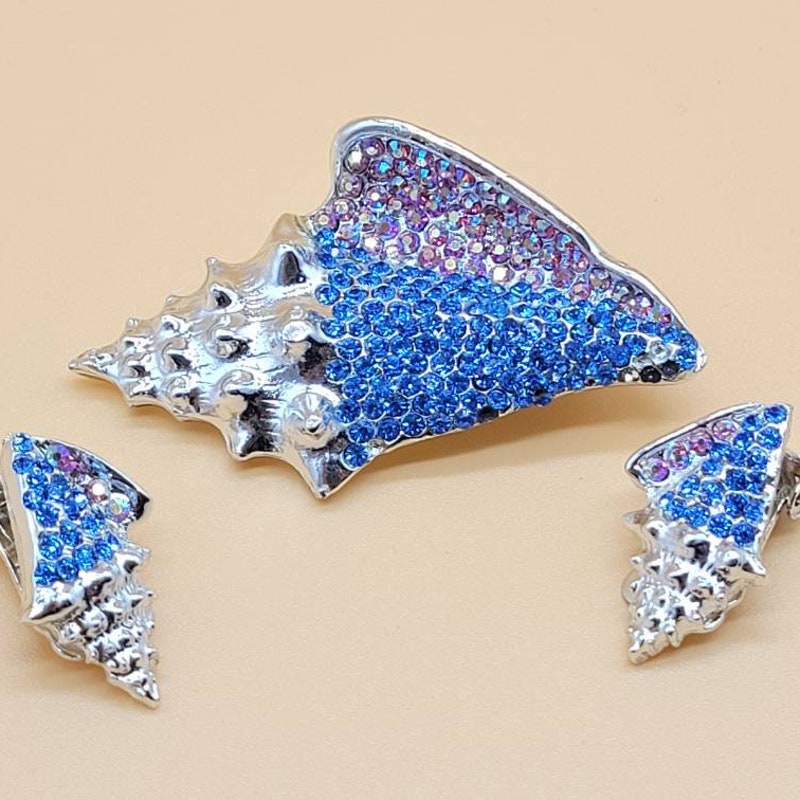 Seashell Brooch - Etsy