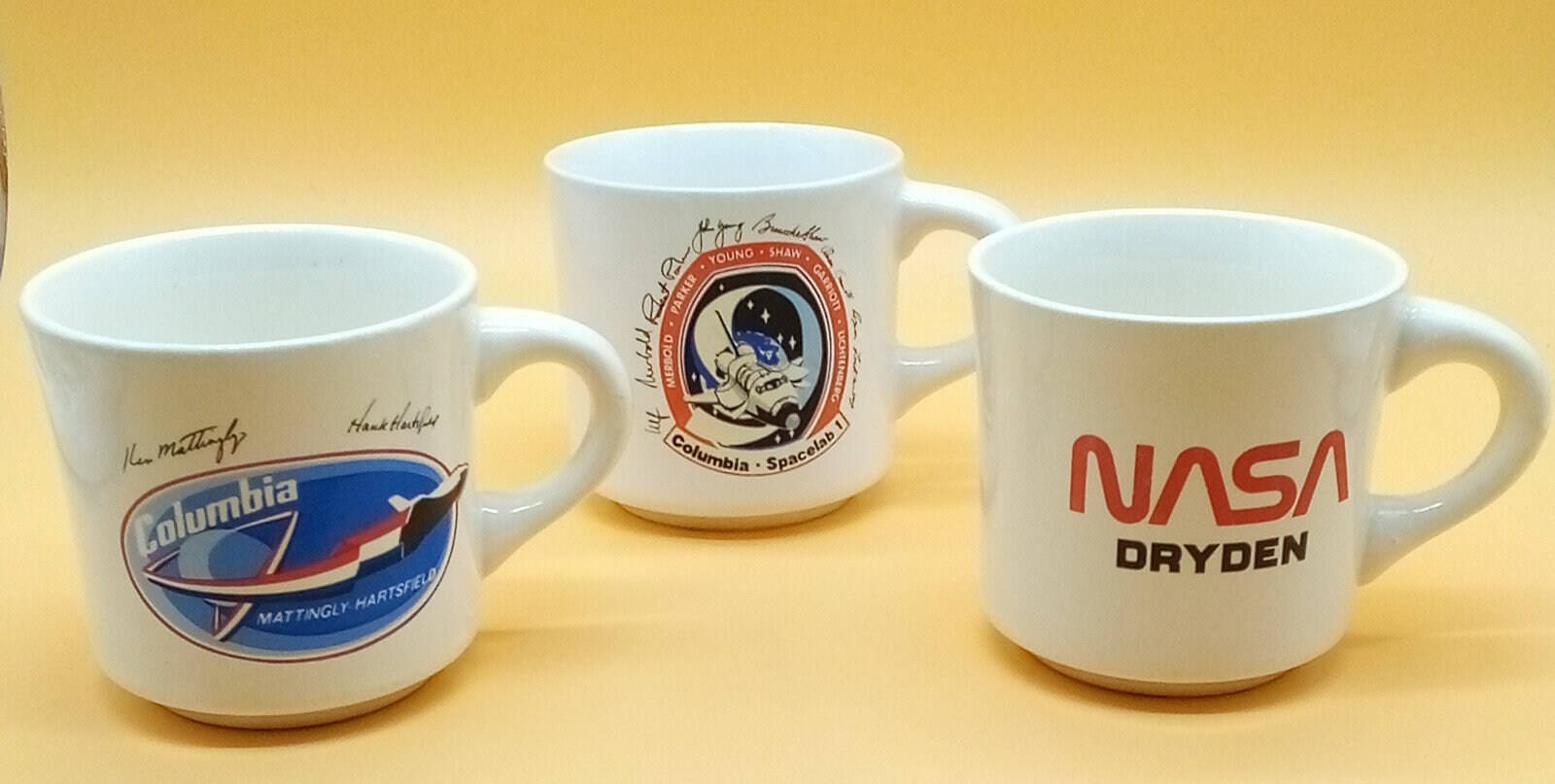 Nasa Commemortive Mugs