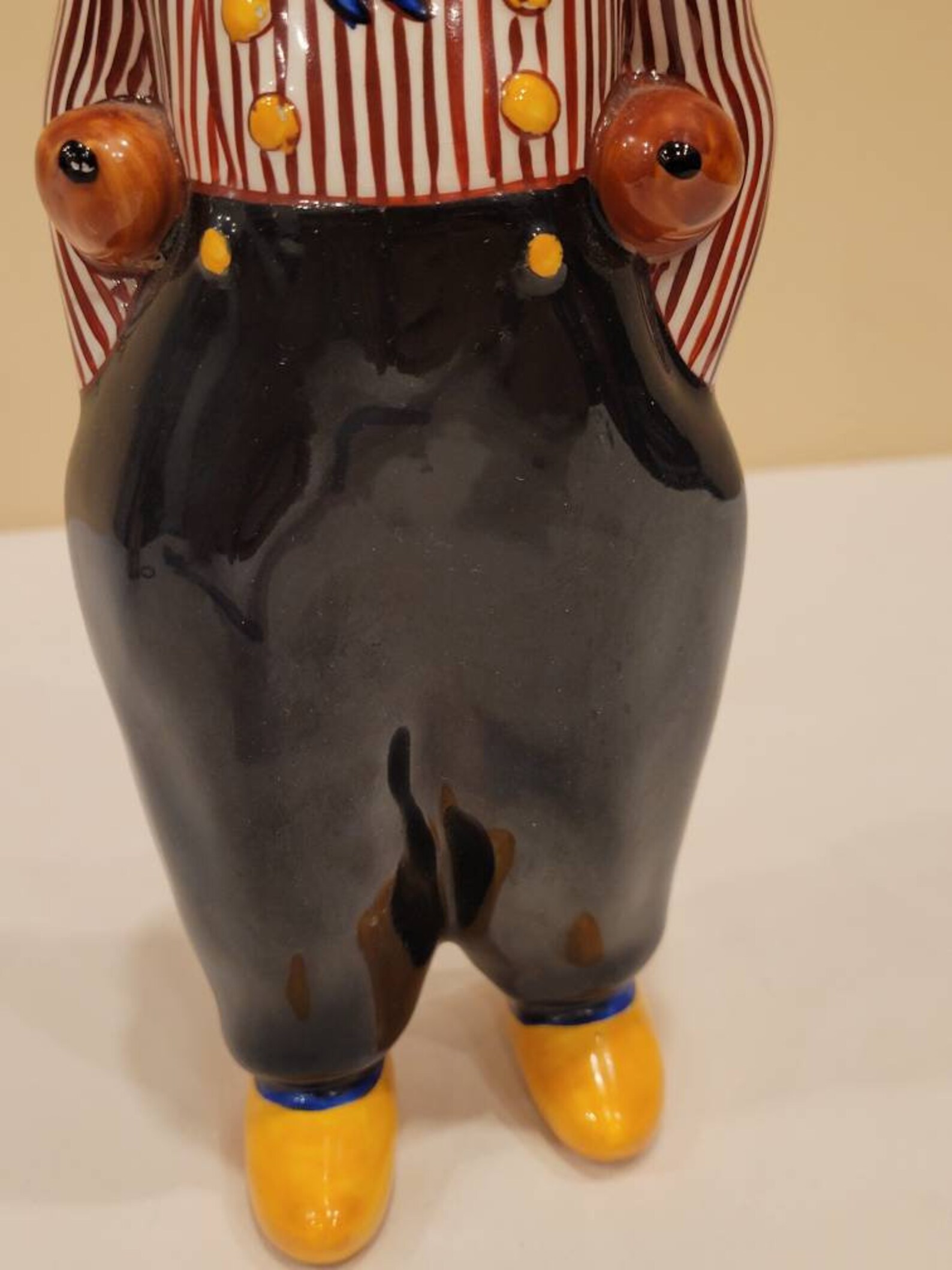 Vintage BOLS Painted Ceramic Dutch Boy Style Decanter - Etsy